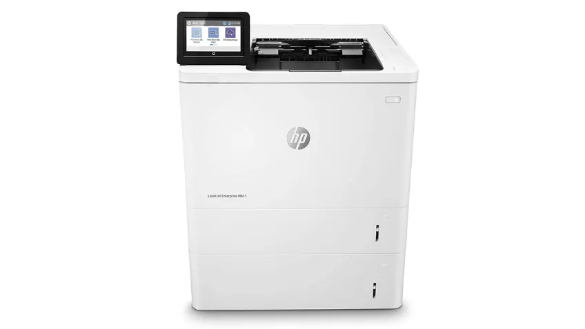 HP LaserJet Enterprise M611dn Monochrome Duplex Printer (7PS84A) Price ...